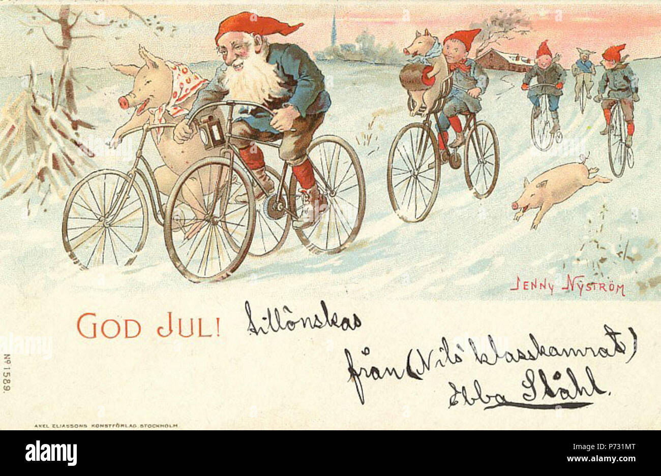 God Jul.! ( -). English: Jenny Nystrom. God Jul. before 1946 37 Nystrom ...