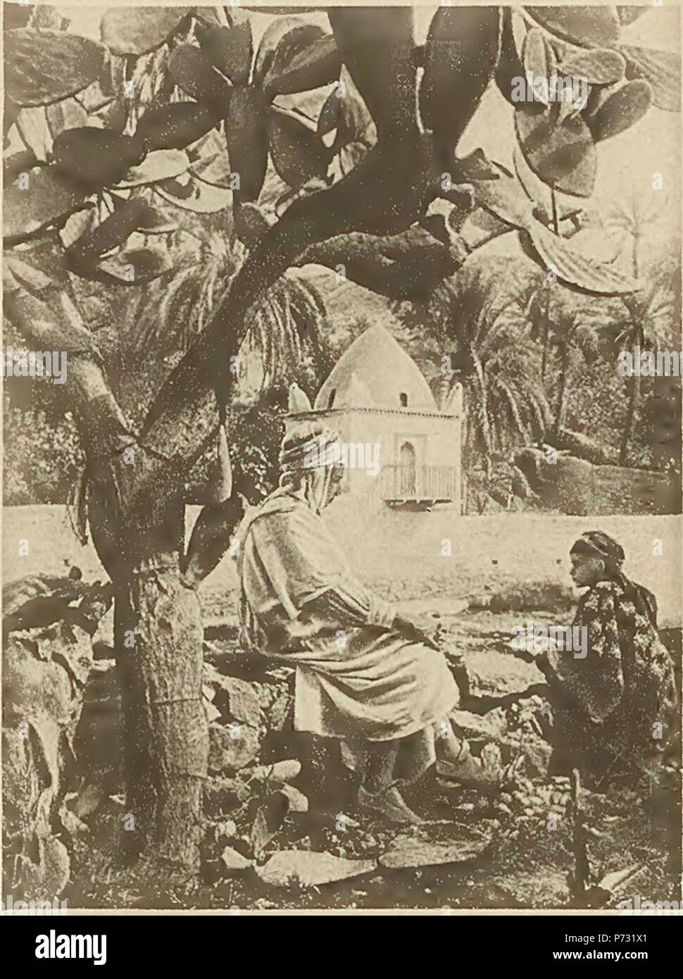 Polski: Ilustracja z ksiki 'Pod smaganiem samumu' . 1926 38 Ossendowski ...