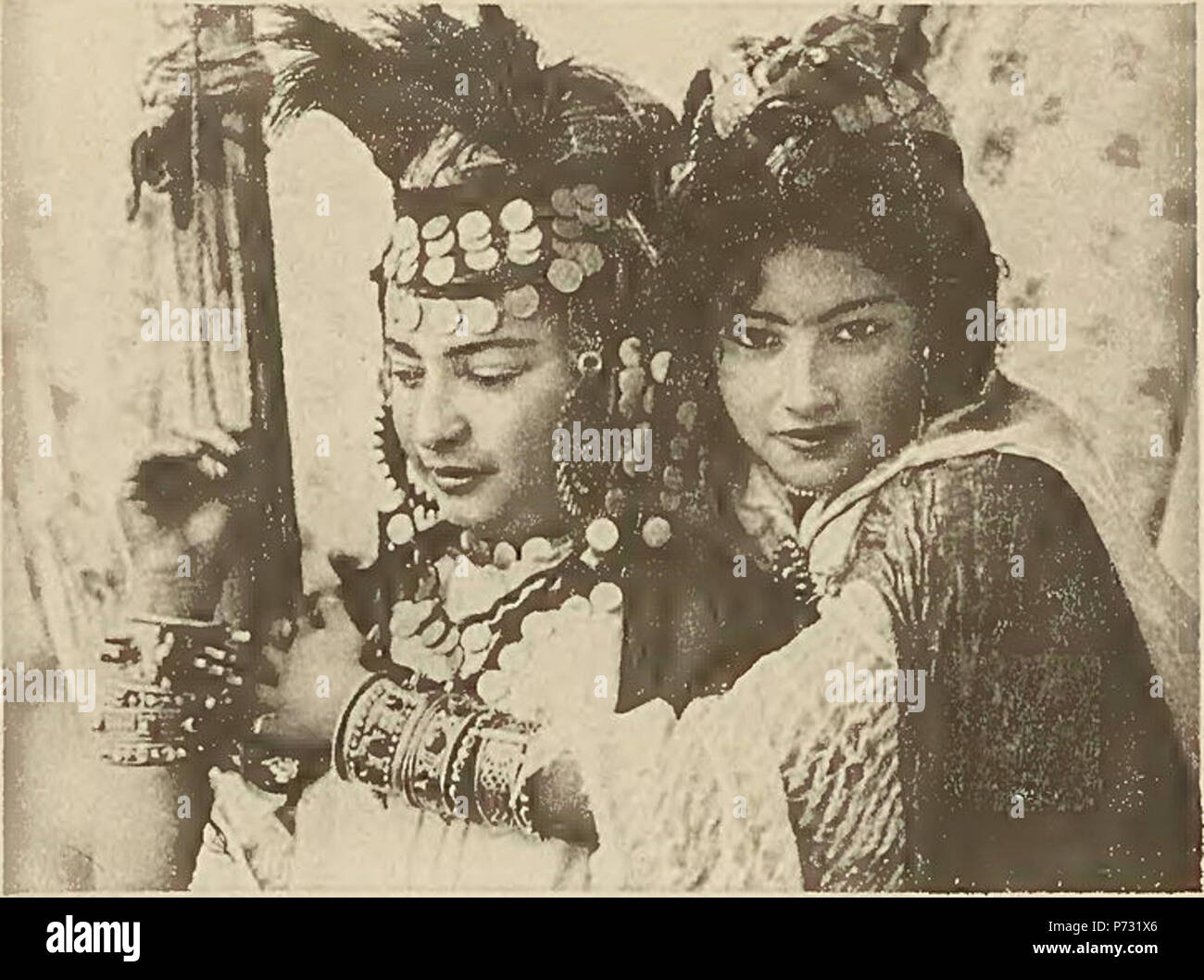 Polski: Ilustracja z ksiki 'Pod smaganiem samumu' . 1926 38 Ossendowski ...