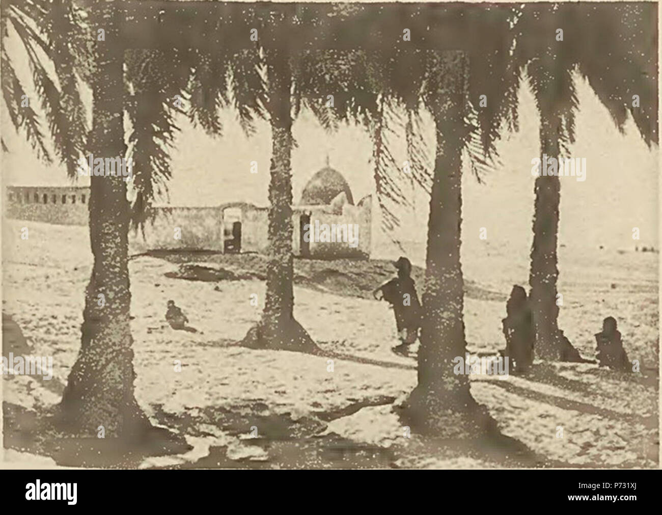 Polski: Ilustracja z ksiki 'Pod smaganiem samumu' . 1926 38 Ossendowski ...