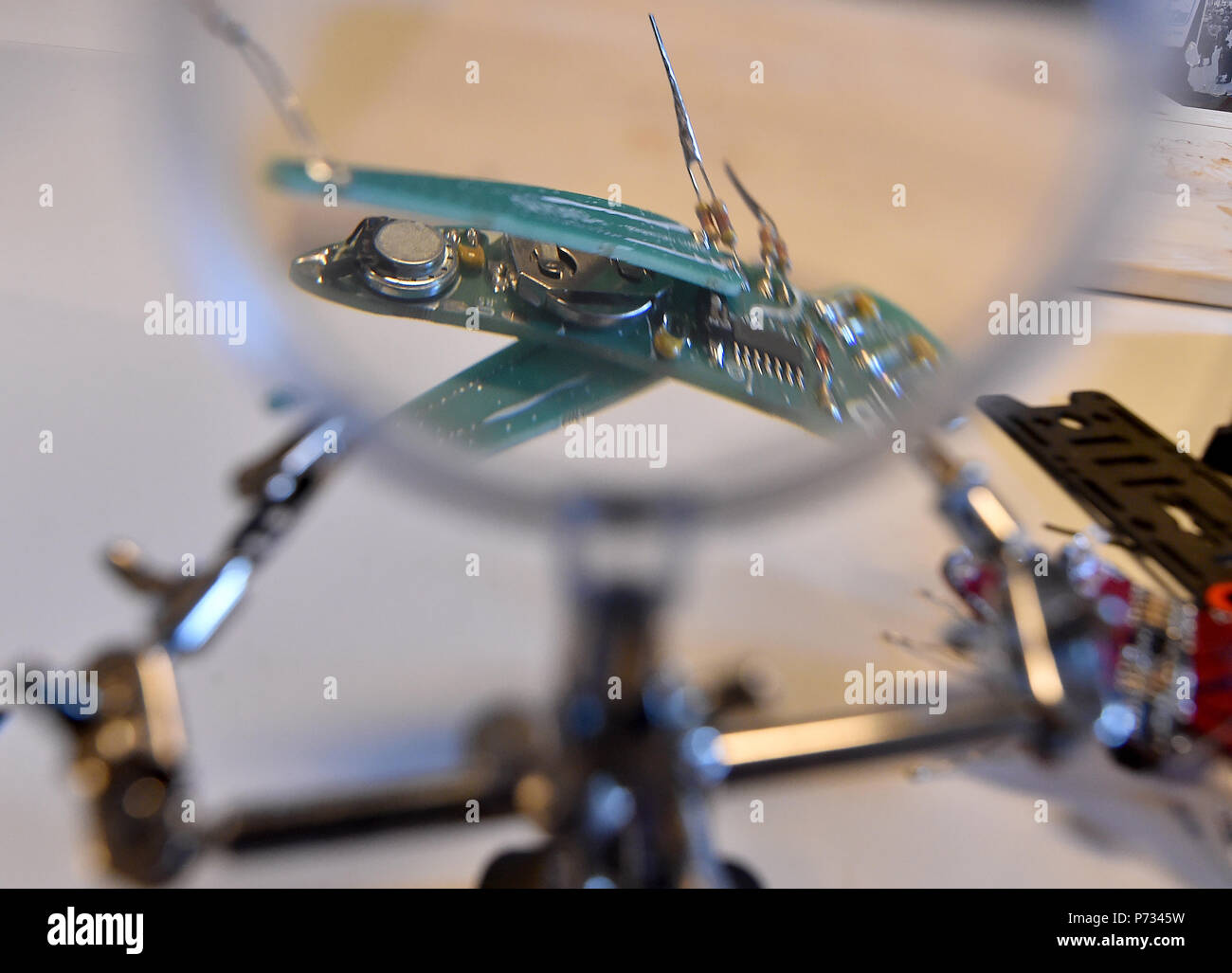 Understanding under magnifying glass hi-res stock photography and ...