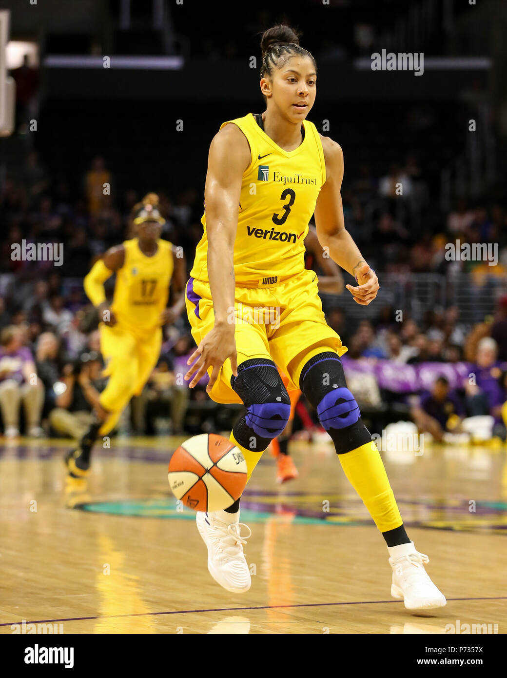 Los Angeles Sparks Candace Parker High Resolution Stock Photography and ...