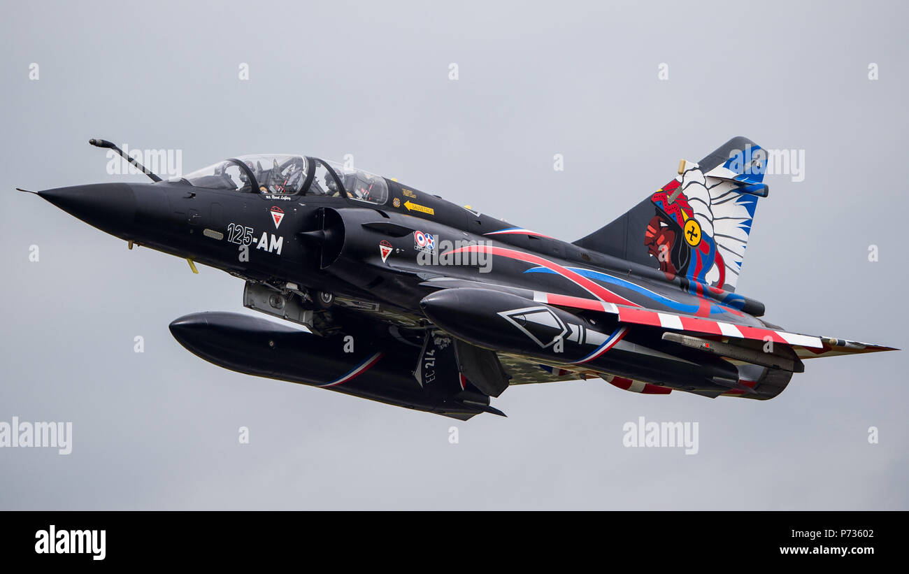 China. 4th July, 2018. The Mirage 2000 N Aircraft at Royal ...