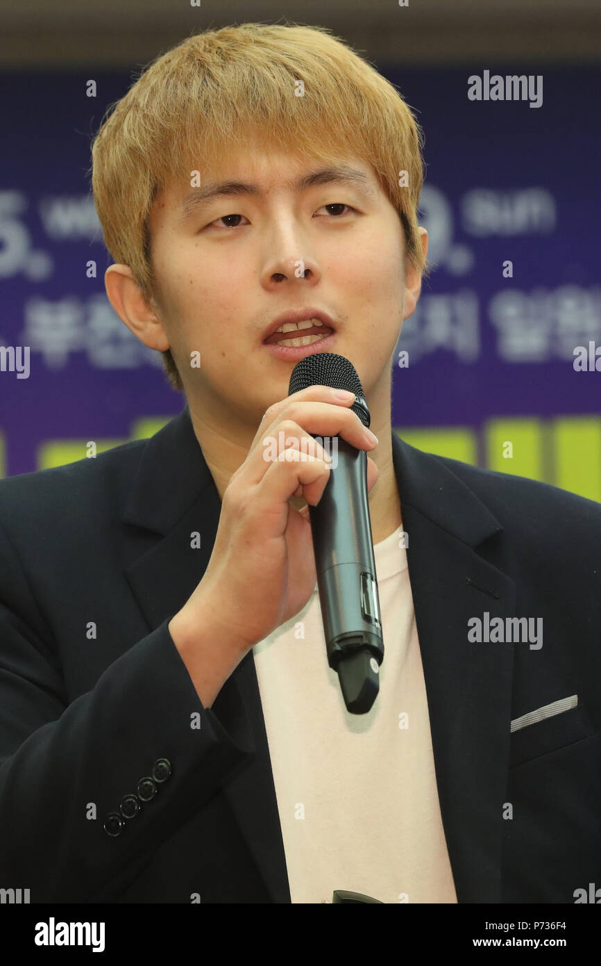 04th July, 2018. S. Korean cartoonist Kian 84 South Korean cartoonist ...