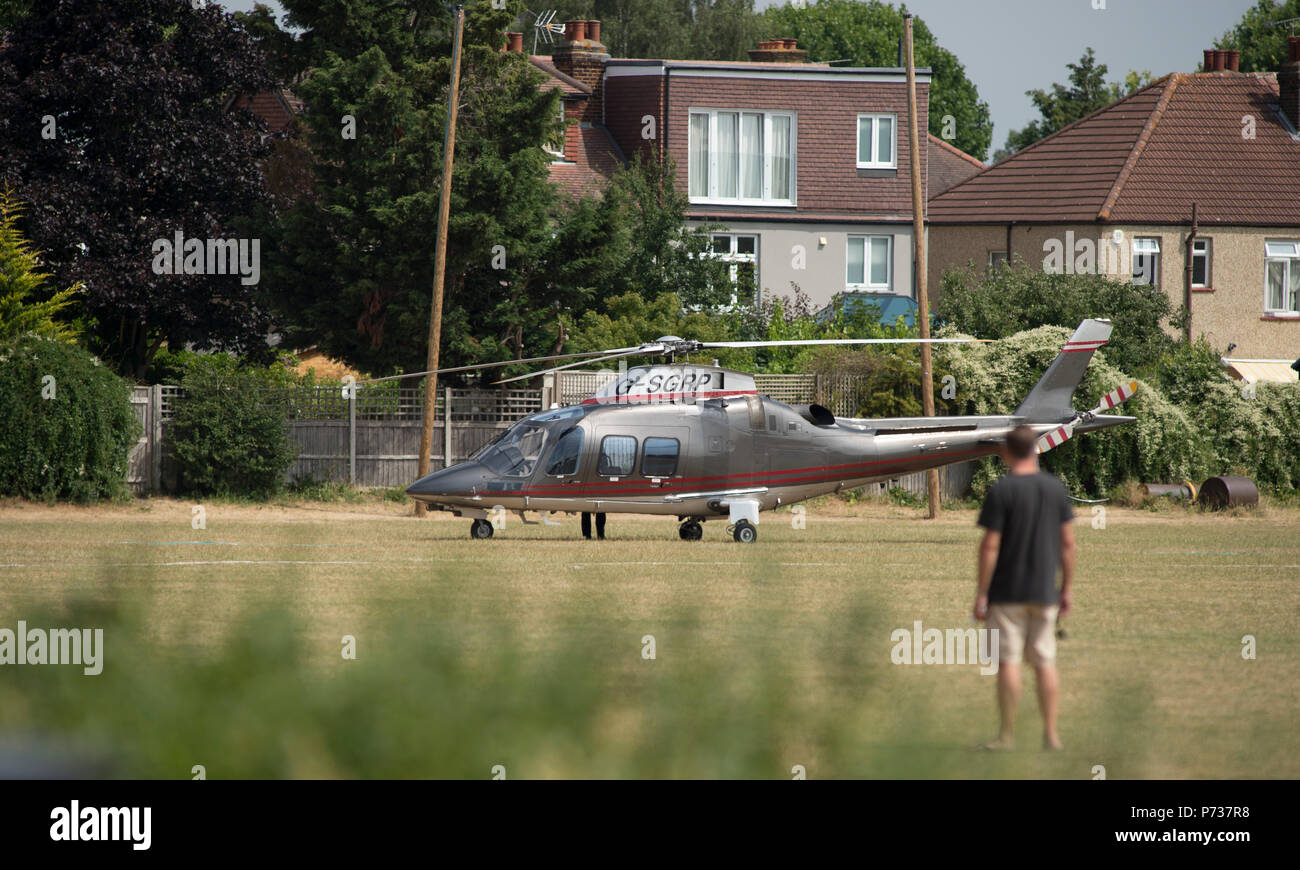 Old Ruts Rugby Club, Merton Park, London, UK. 4 July, 2018. Old ...