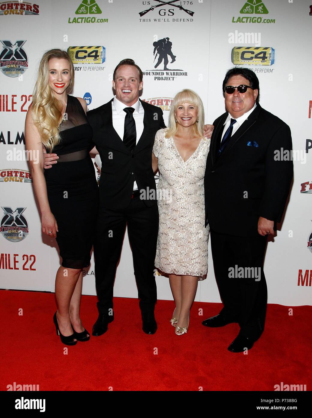 Las Vegas, NV, USA. 3rd July, 2018. Ricky Lundell, Lindsie Kutcher ...