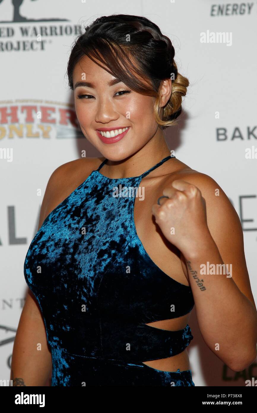 Las Vegas, NV, USA. 3rd July, 2018. Angela Lee at arrivals for 10th ...