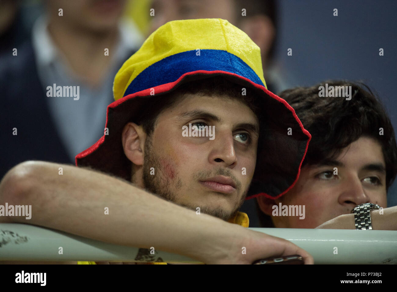 Colombian fan sad hi-res stock photography and images - Alamy