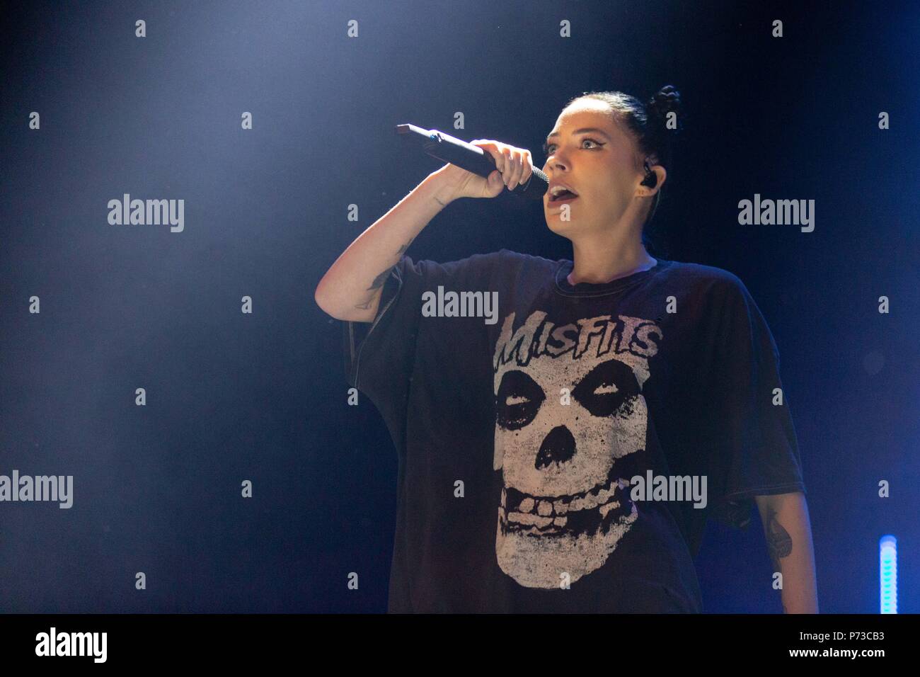 Milwaukee, Wisconsin, USA. 3rd July, 2018. BISHOP BRIGGS (SARAH GRACE ...