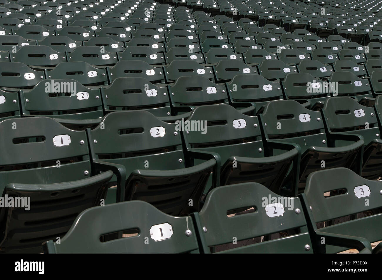 Third base seats hi-res stock photography and images - Alamy