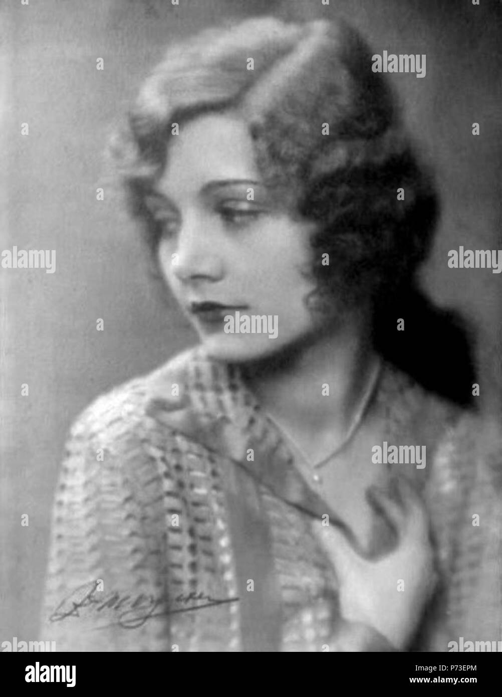 Peggy Shannon Otto Dyar Fashion Photograph Of Peggy Shannon, Tragic