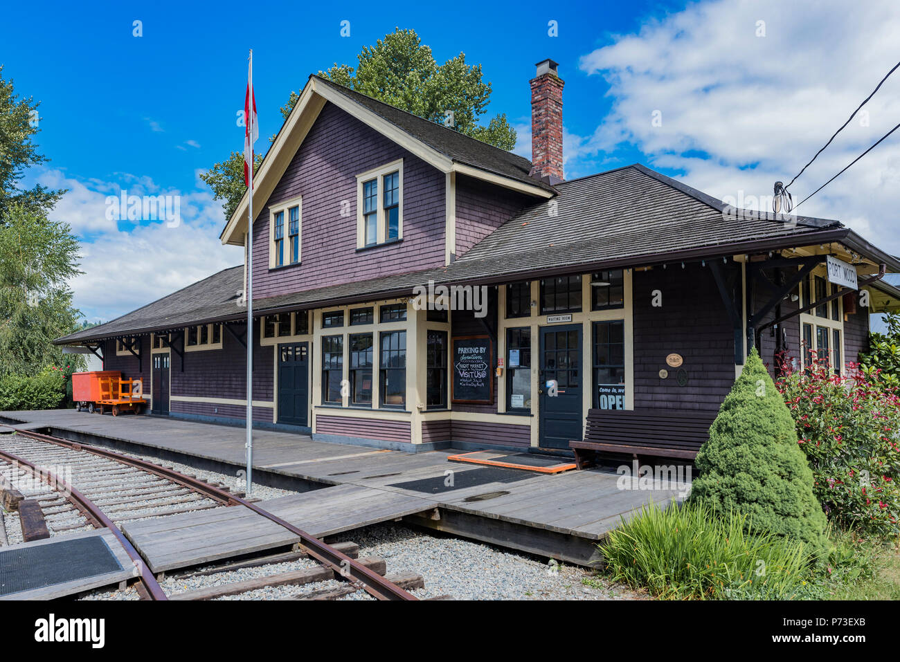 The Port Moody Station Museum, Port Moody, British Columbia, Canada ...