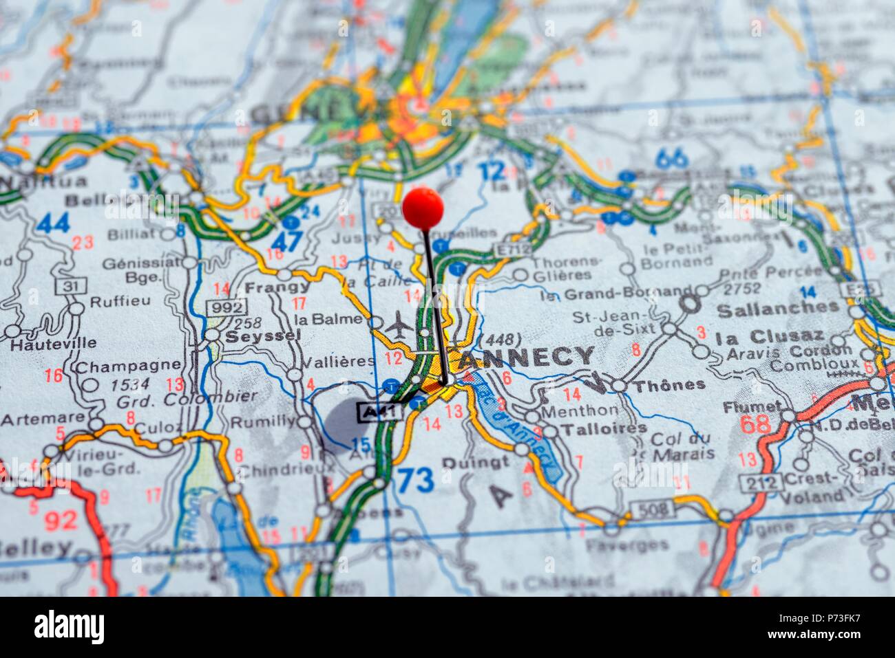 Sweden Stockholm, 07 April 2018: European cities on map series. Closeup ...