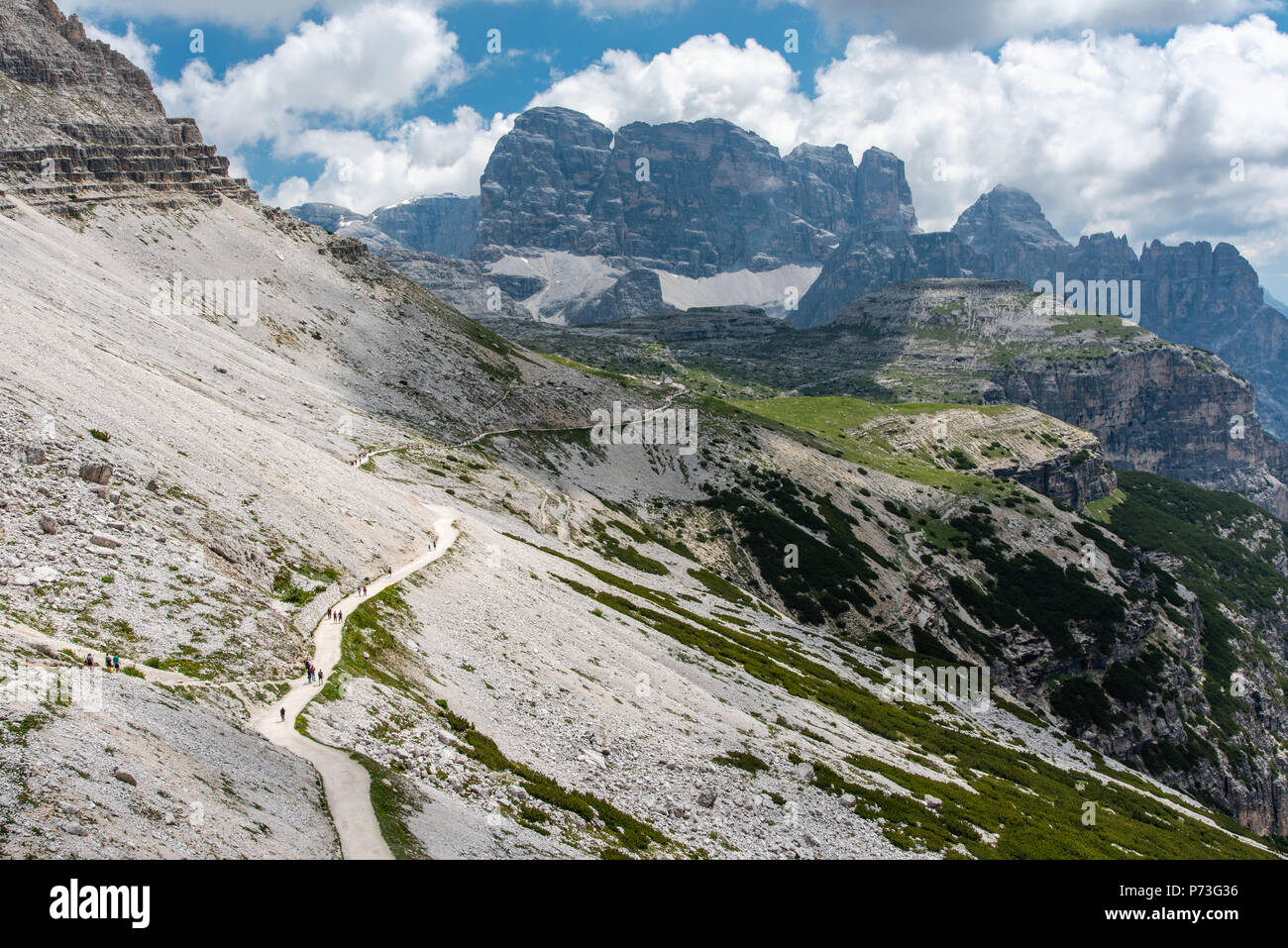Dolomites. Park of the three peaks of Lavaredo Stock Photo - Alamy