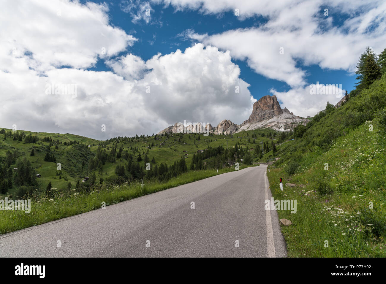 Dolomites, Giau pass Stock Photo - Alamy