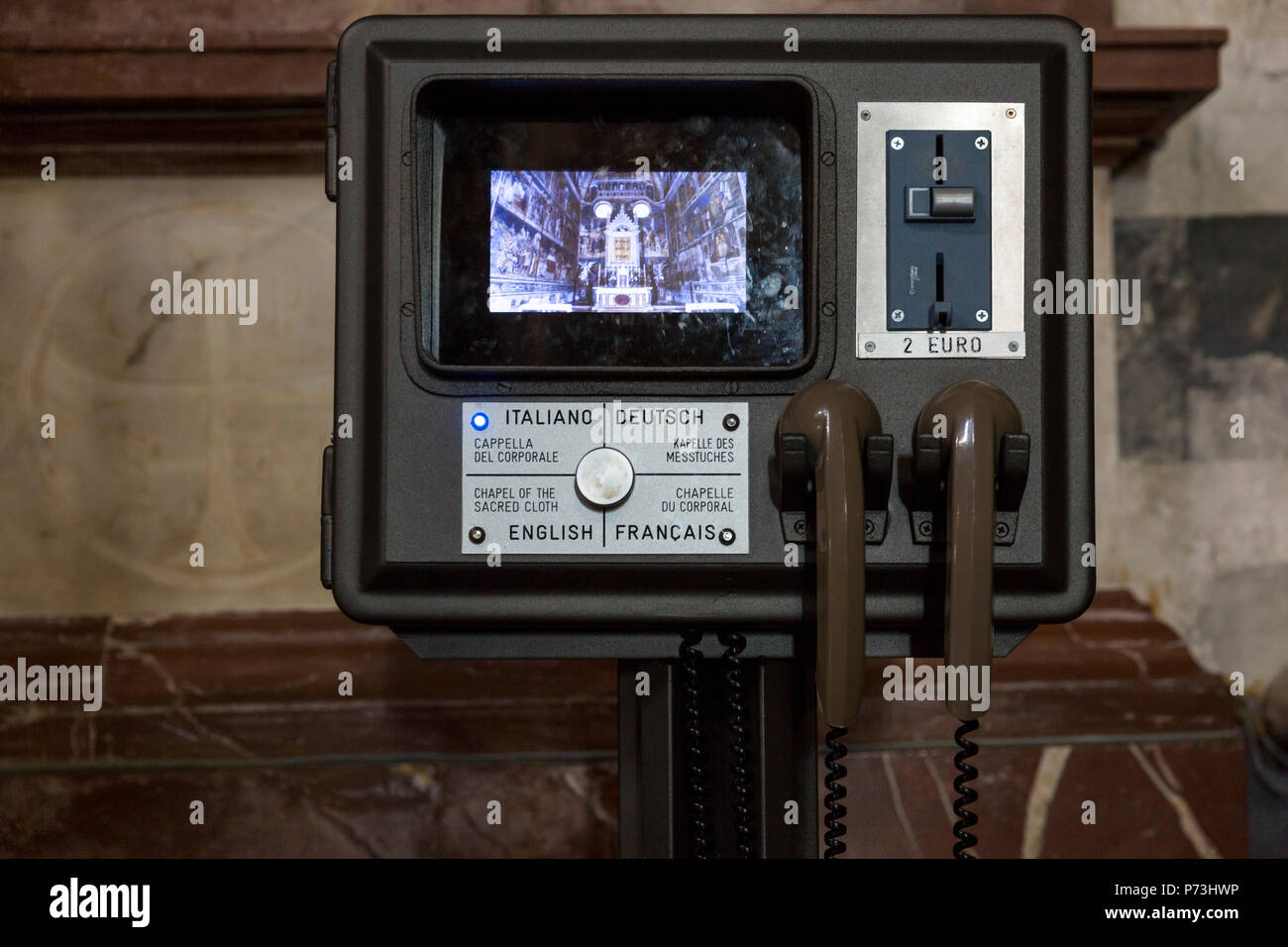 Audio guide cathedral hi-res stock photography and images - Alamy