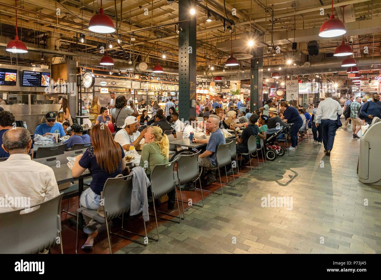 Reading Terminal Market, Philadelphia, USA Stock Photo - Alamy