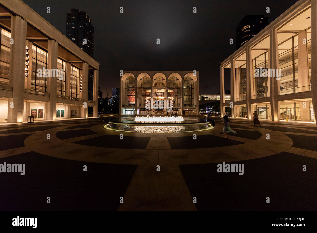 Lincoln Center for the Performing Arts. Manhattan, New York City, USA ...