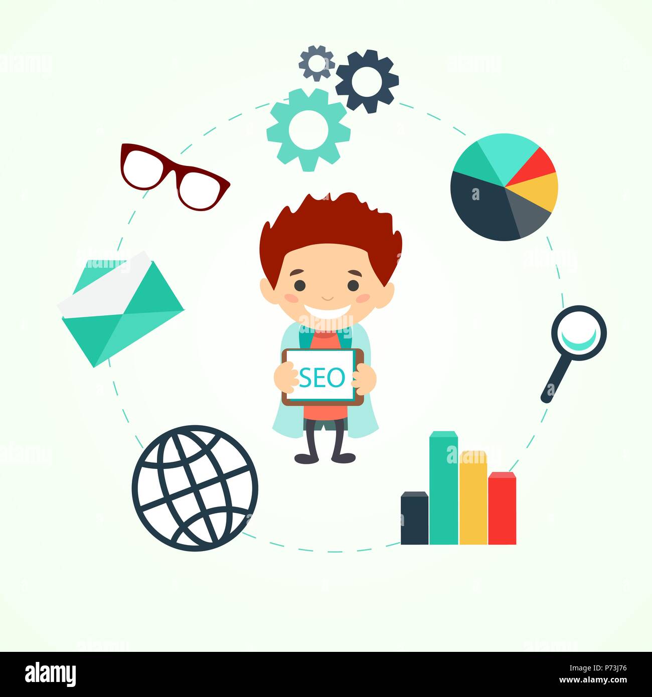 Seo Stock Vector Images - Alamy