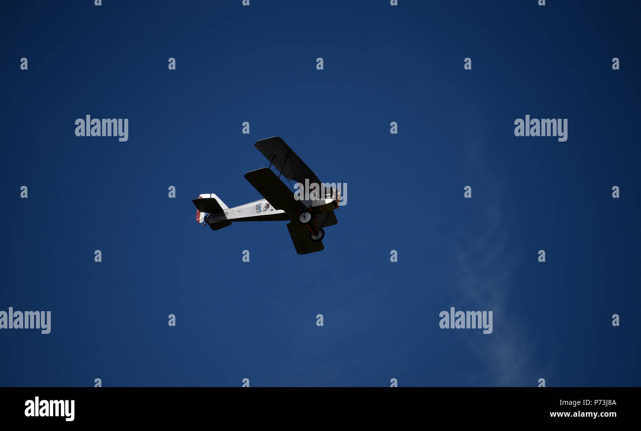 Wwi aircraft reenactment hi-res stock photography and images - Alamy