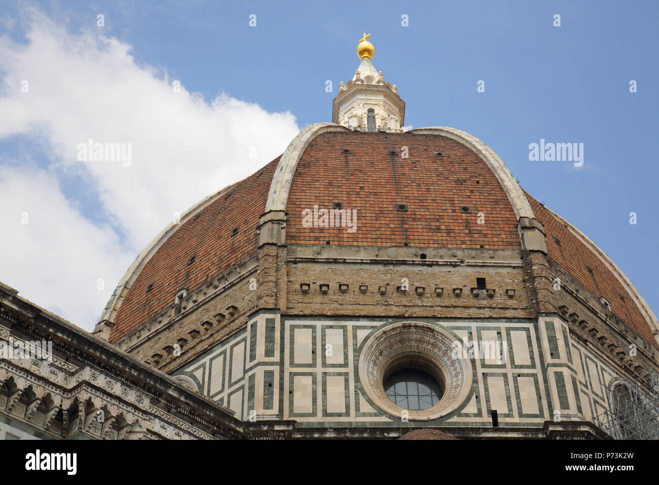 the duomo or cathedral of santa maria del fiore and its famous ...