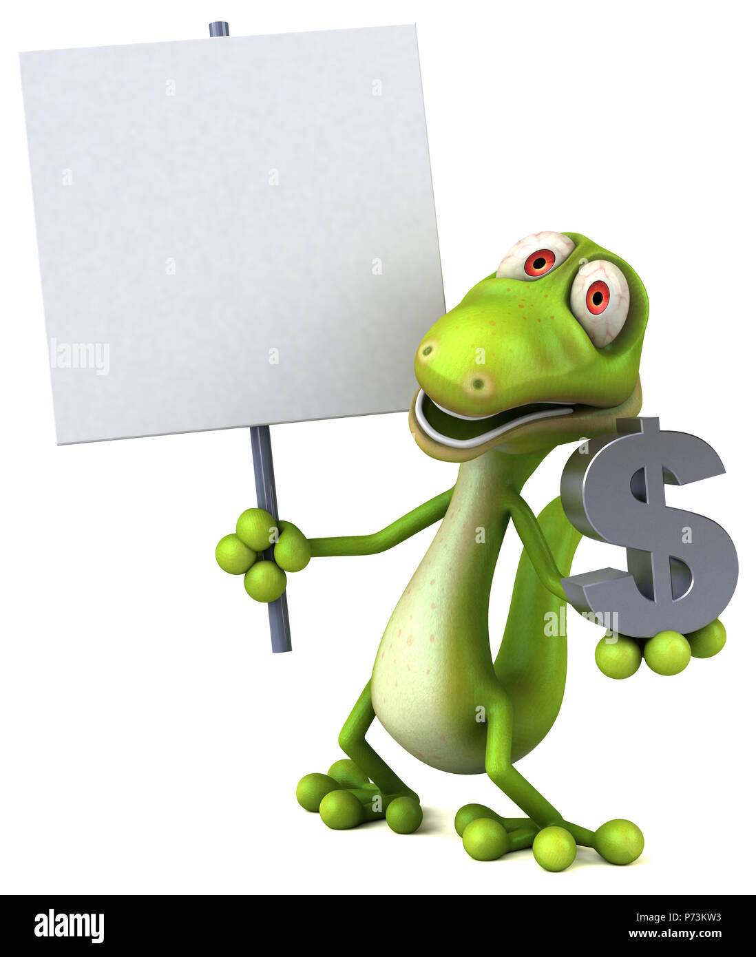 Money lizard Cut Out Stock Images & Pictures - Alamy