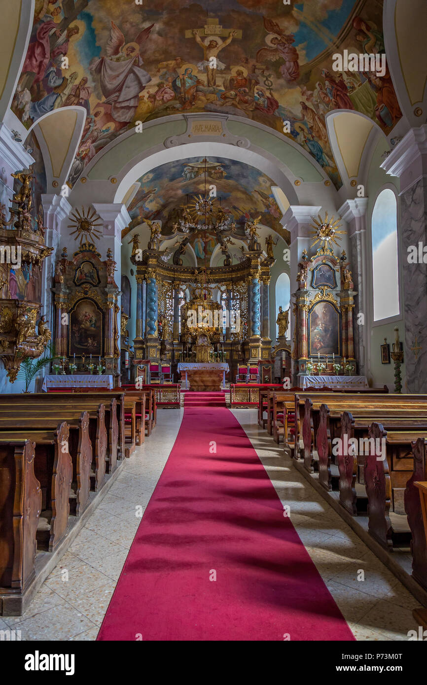 Ancient Church Interior
