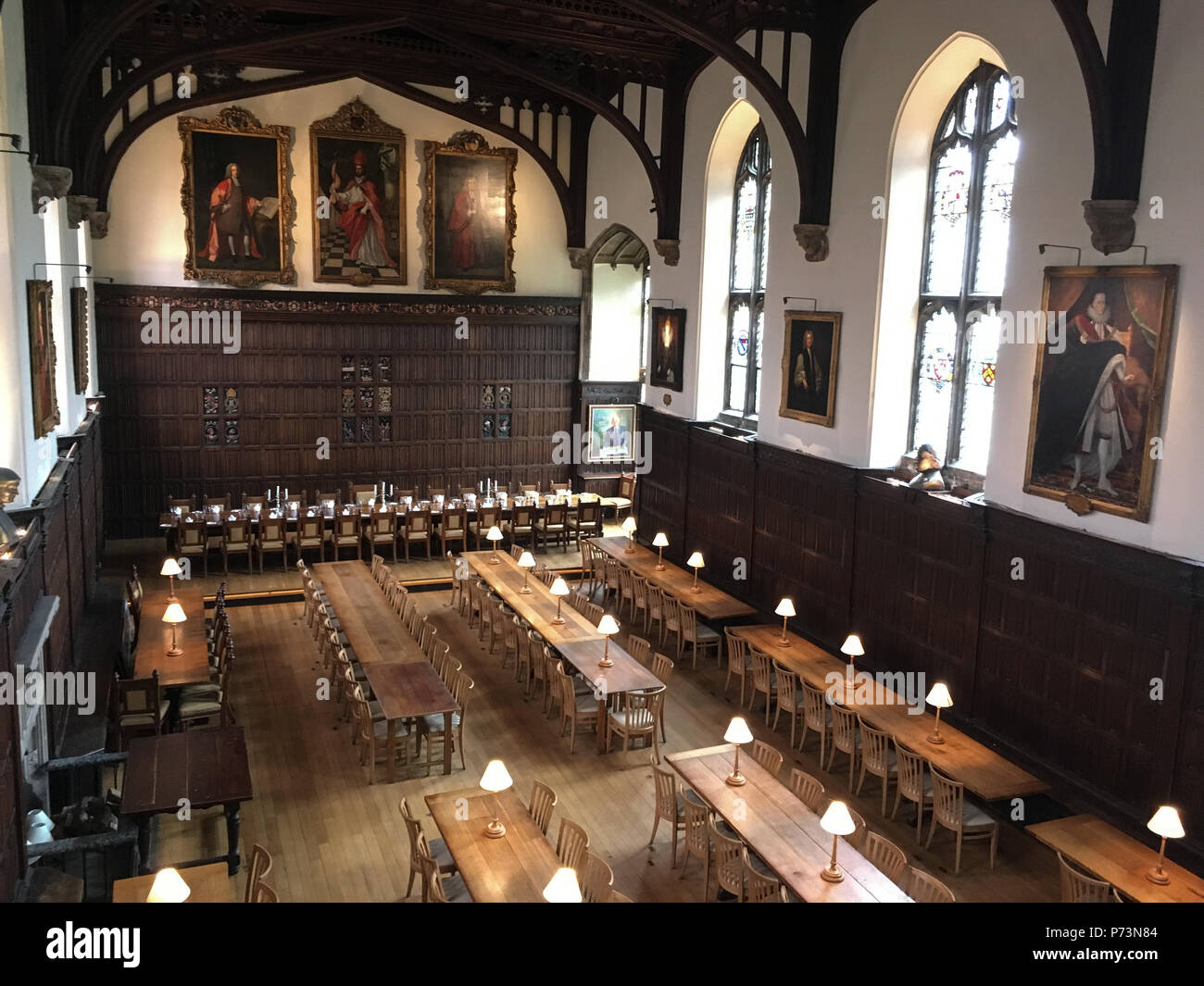 Magdalen college main hall hi-res stock photography and images - Alamy