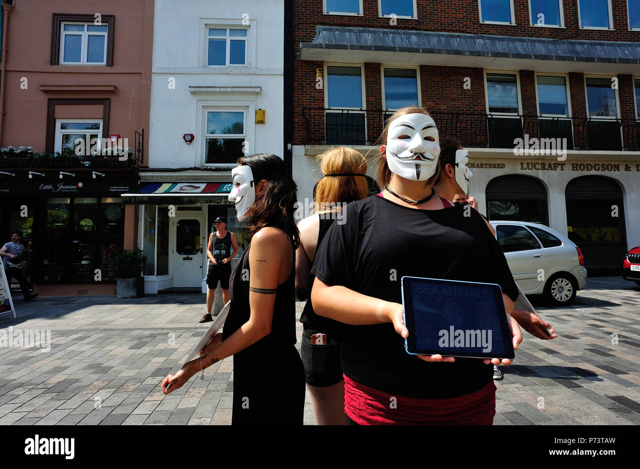 Anonymous for the voiceless hi-res stock photography and images - Alamy