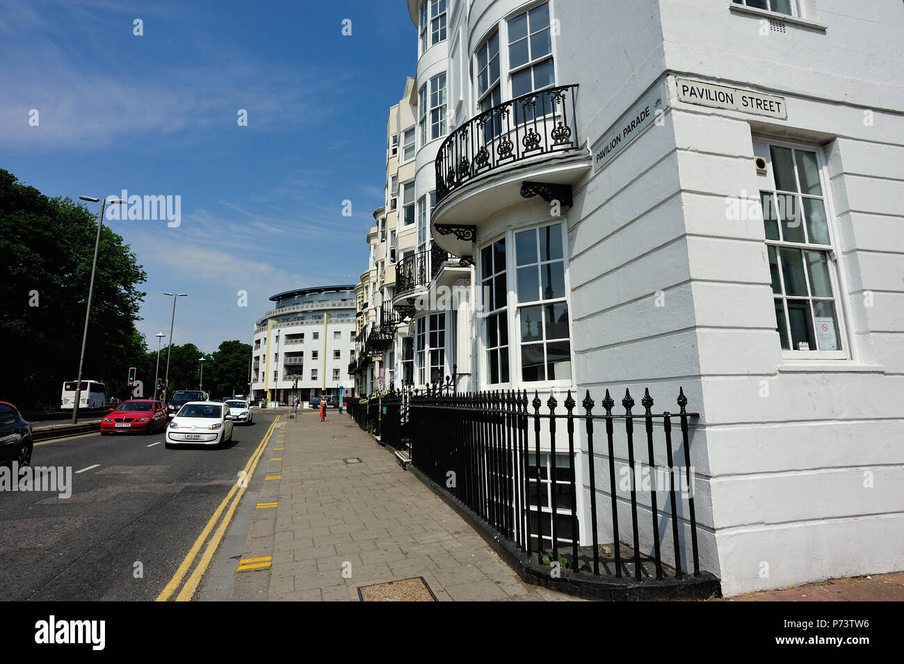 English Seaside Town, Brighton & Hove, East Sussex, England, UK Stock ...