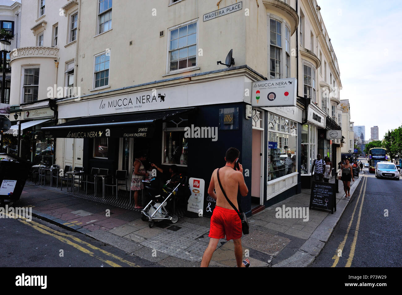 La Mucca Nera Restaurant in Brighton, English Seaside Town, Brighton ...