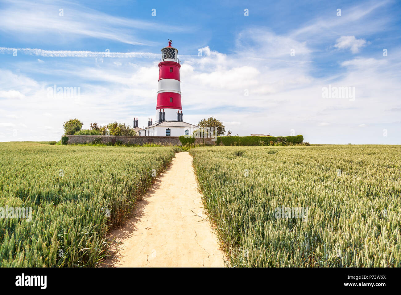 Norfolk happisburgh coast path hi-res stock photography and images - Alamy