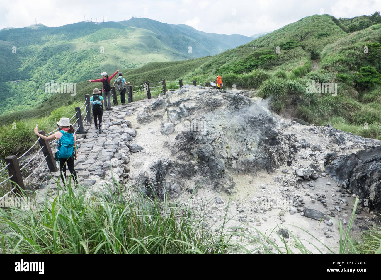 Hiking,hike,Qixing,Mountain,Yangmingshan,National,Park,Taipei,Taiwan ...
