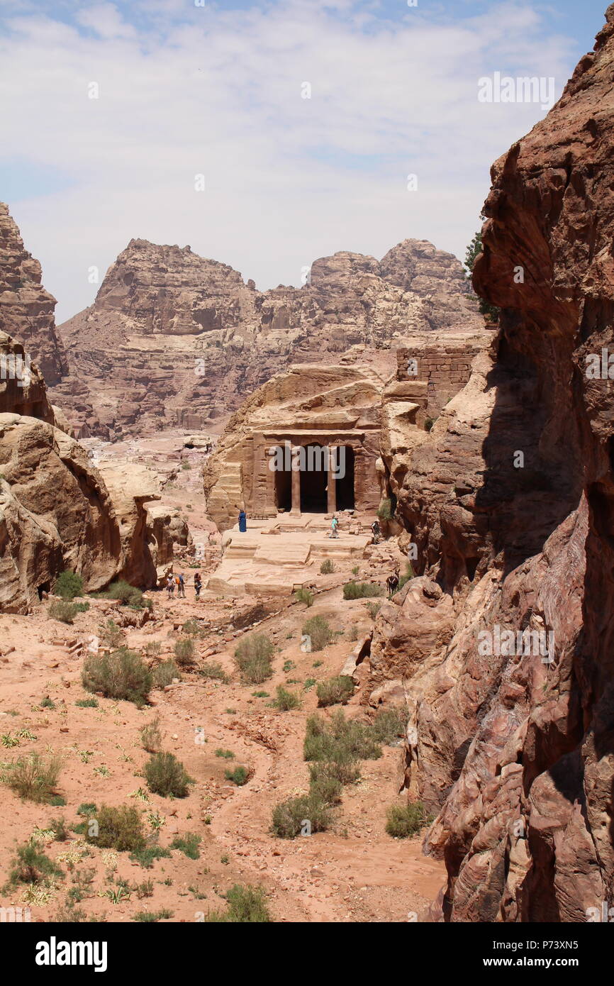 Petra ruins jordan hi-res stock photography and images - Alamy