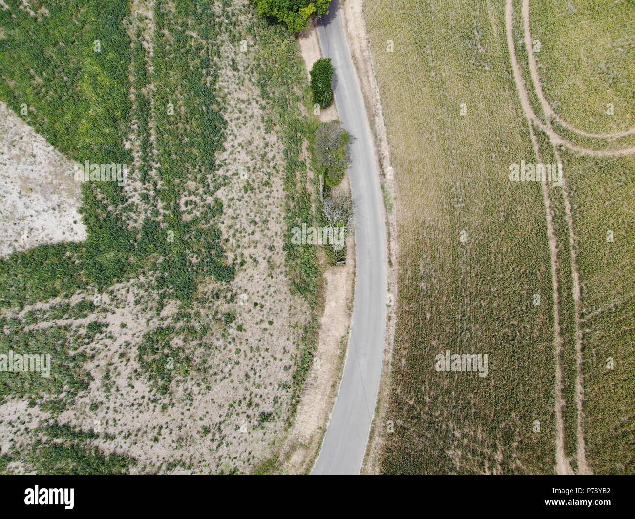 Aerial view of country hi-res stock photography and images - Alamy