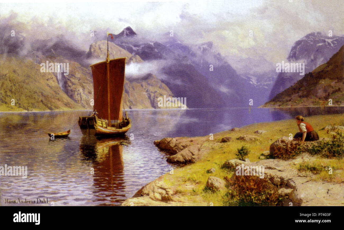 . Awaiting his Return before 1919 135 HansAndreasDahl AwaitingHisReturn ...