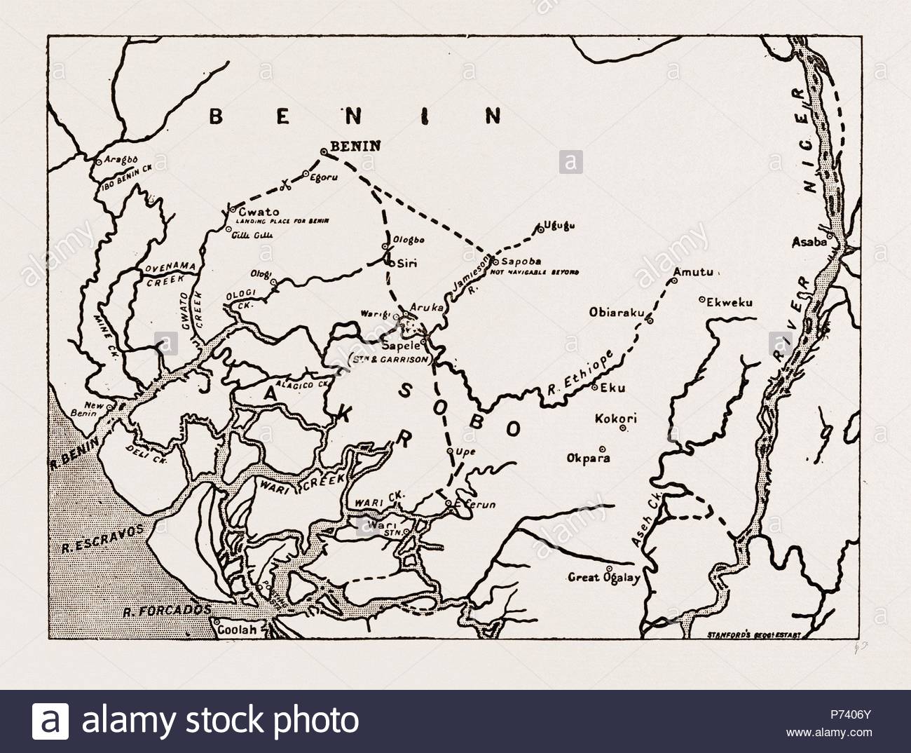 Dahomey Map Stock Photos & Dahomey Map Stock Images - Alamy
