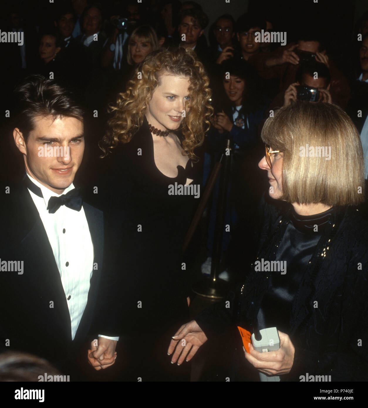 BEVERLY HILLS, CA - JANUARY 18: (L-R) Actor Tom Cruise and actress ...