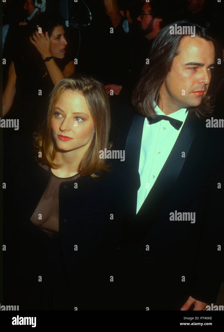 BEVERLY HILLS, CA - JANUARY 18: (L-R) Actress Jodie Foster and Randy ...