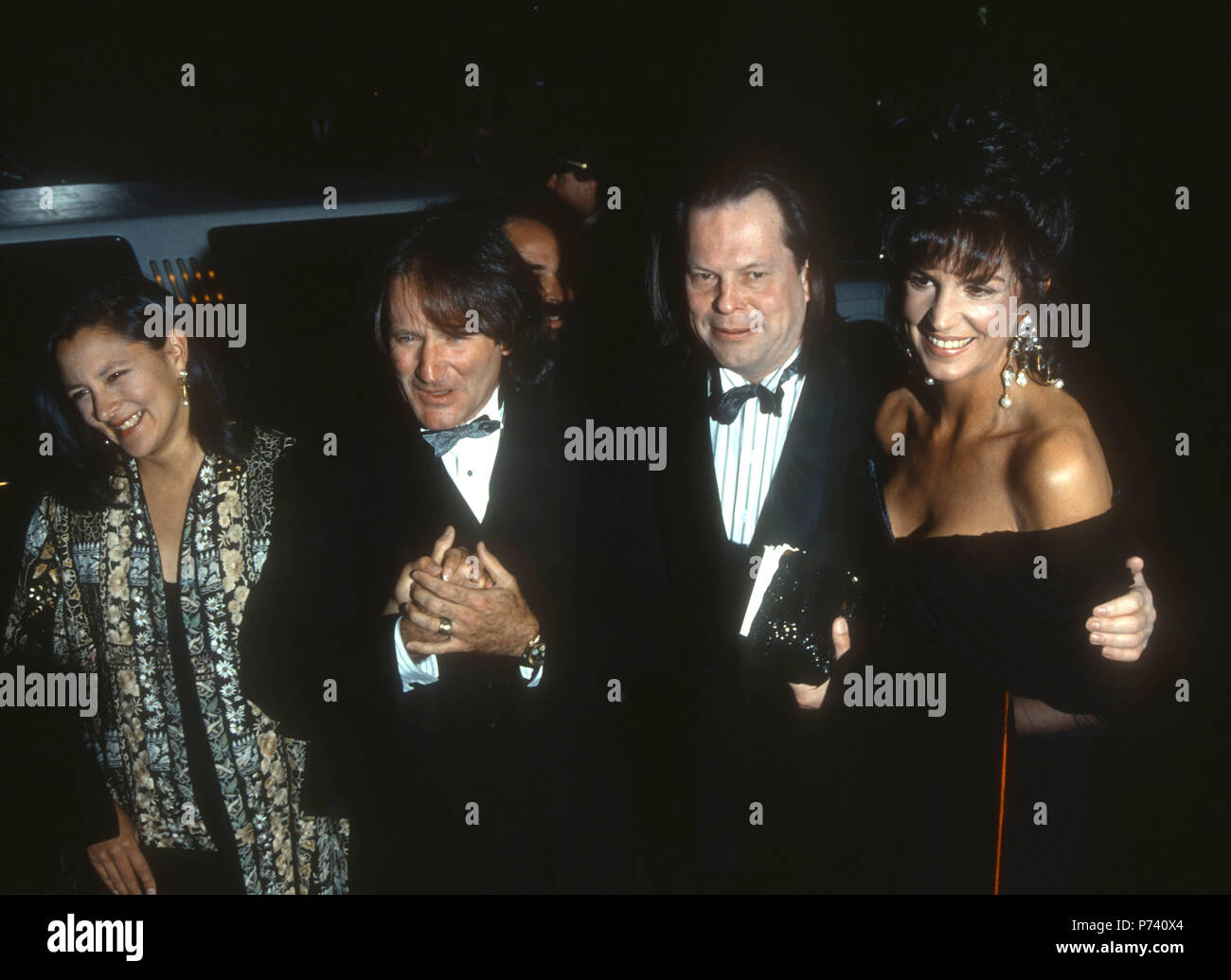 BEVERLY HILLS, CA - JANUARY 18: (L-R) Producer Marsha Garces, actor ...