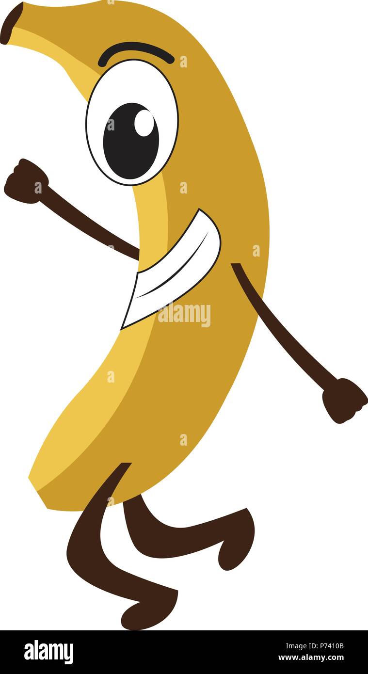 Isolated happy banana emote Stock Vector Image & Art - Alamy