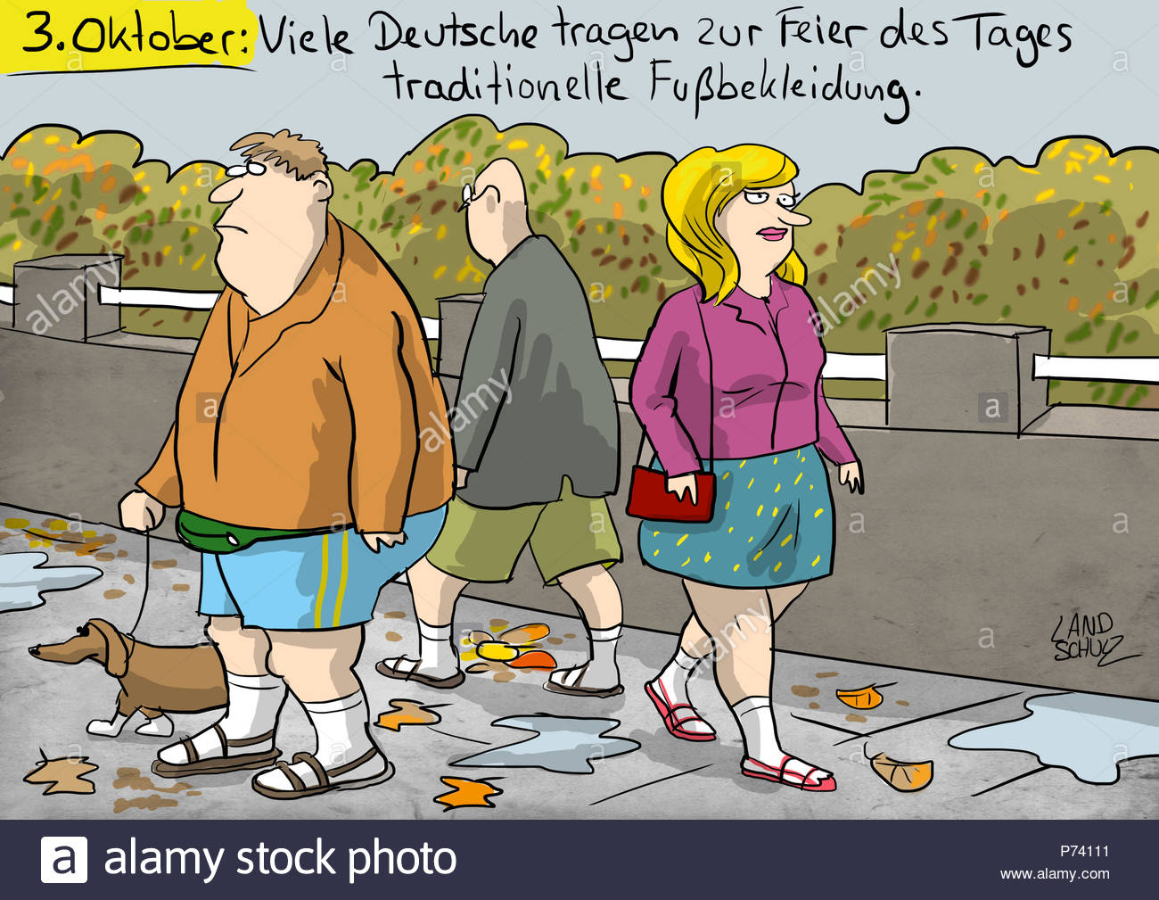 German Satirical Cartoon Stock Photos & German Satirical Cartoon Stock ...