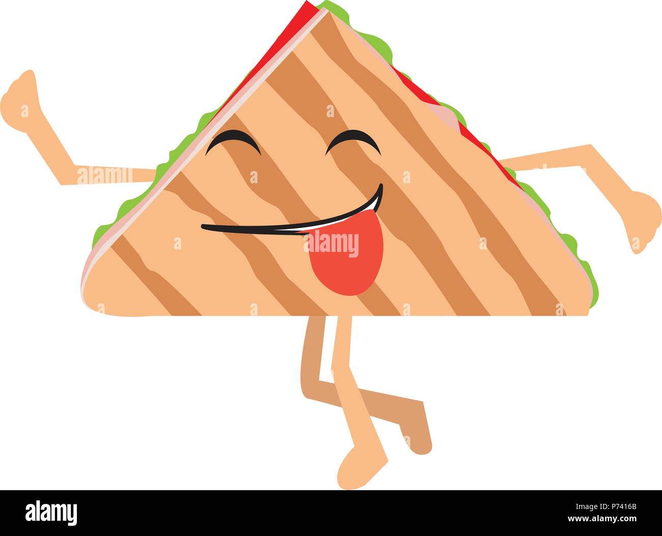 Isolated happy taco emote Stock Vector Image & Art - Alamy