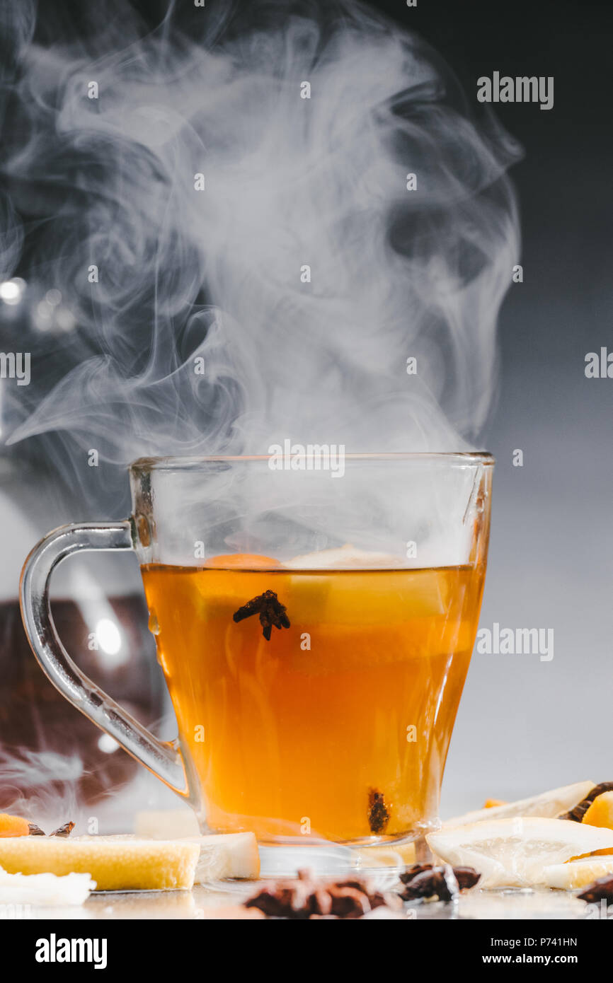 Steaming tea hi-res stock photography and images - Alamy