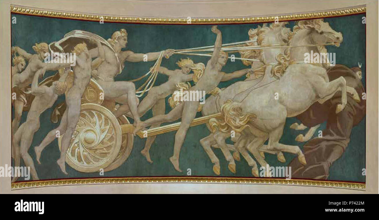 Apollo With His Chariot Statue