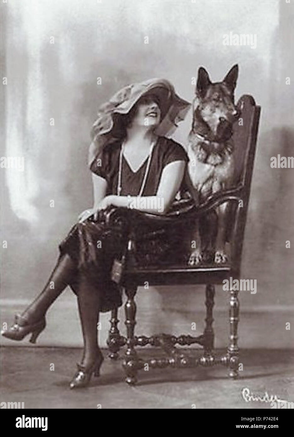 Fern Andra . 1920s 31 Fern Andra Binder4 Stock Photo - Alamy
