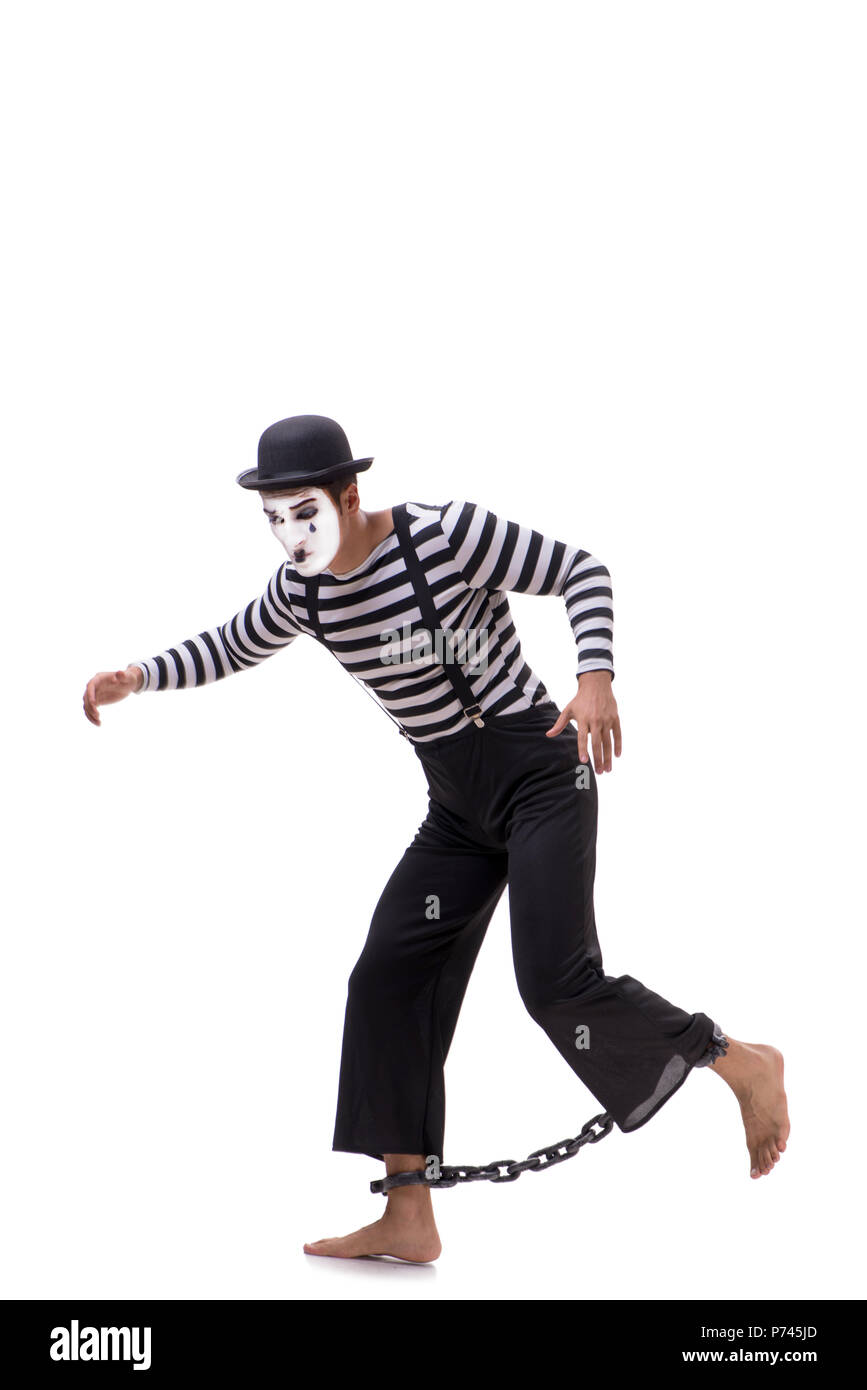 Chained Man Walking High Resolution Stock Photography and Images - Alamy