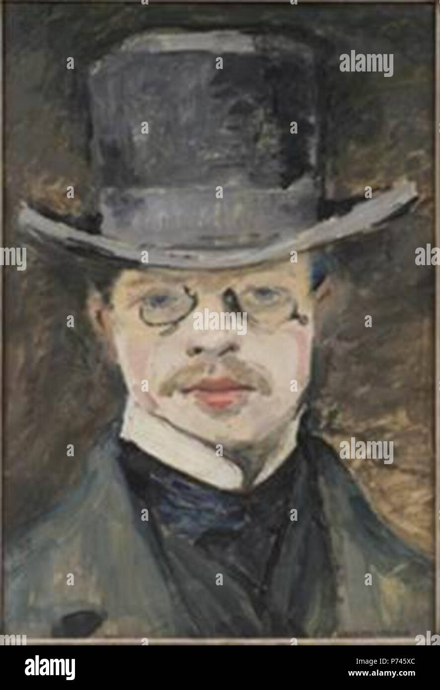 English: Self-portrait . 1907 41 Prochaska-Selfportrait Stock Photo - Alamy