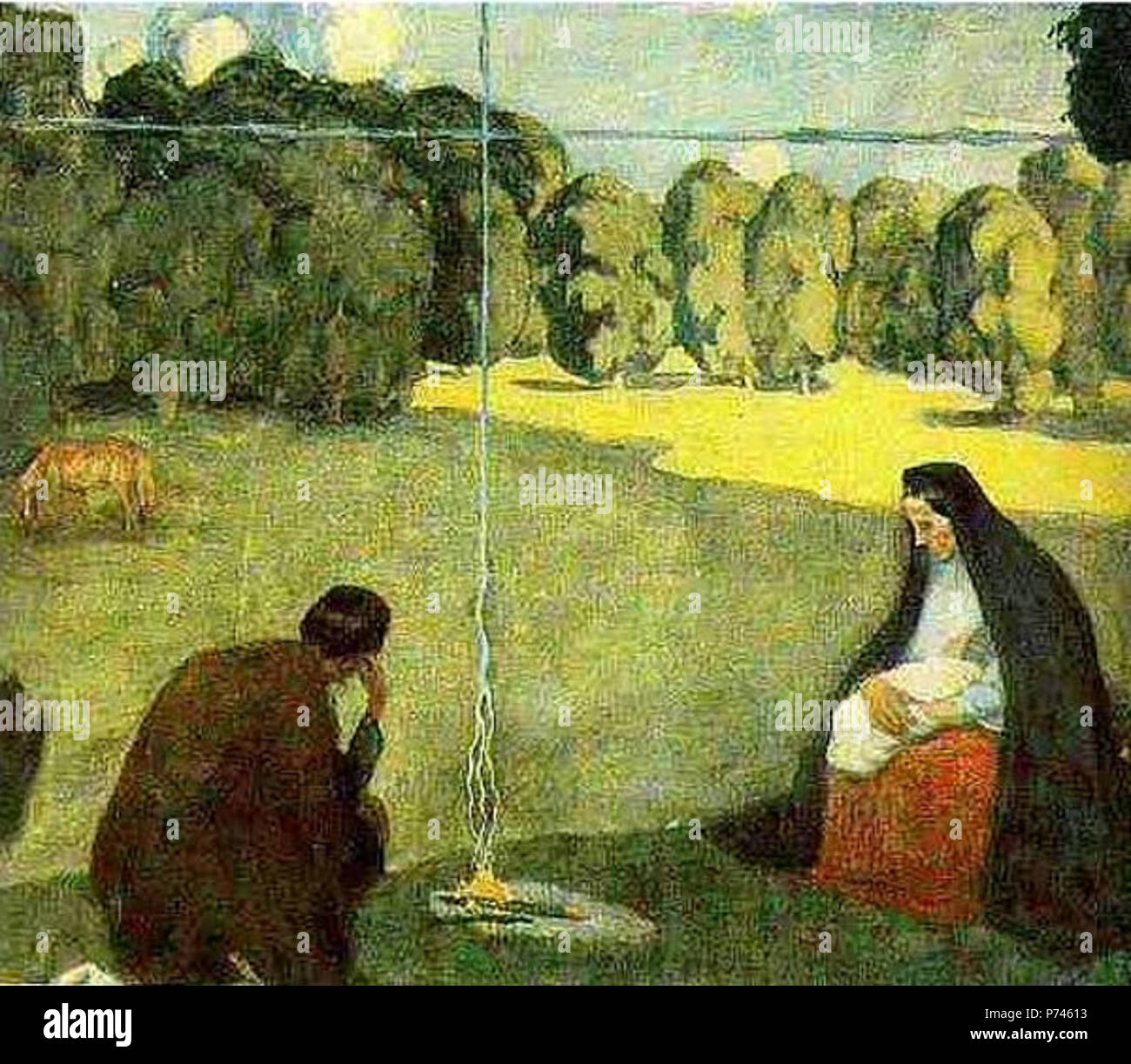 English: Rest on the Journey . before 1943 42 Raud-Rest Stock Photo - Alamy