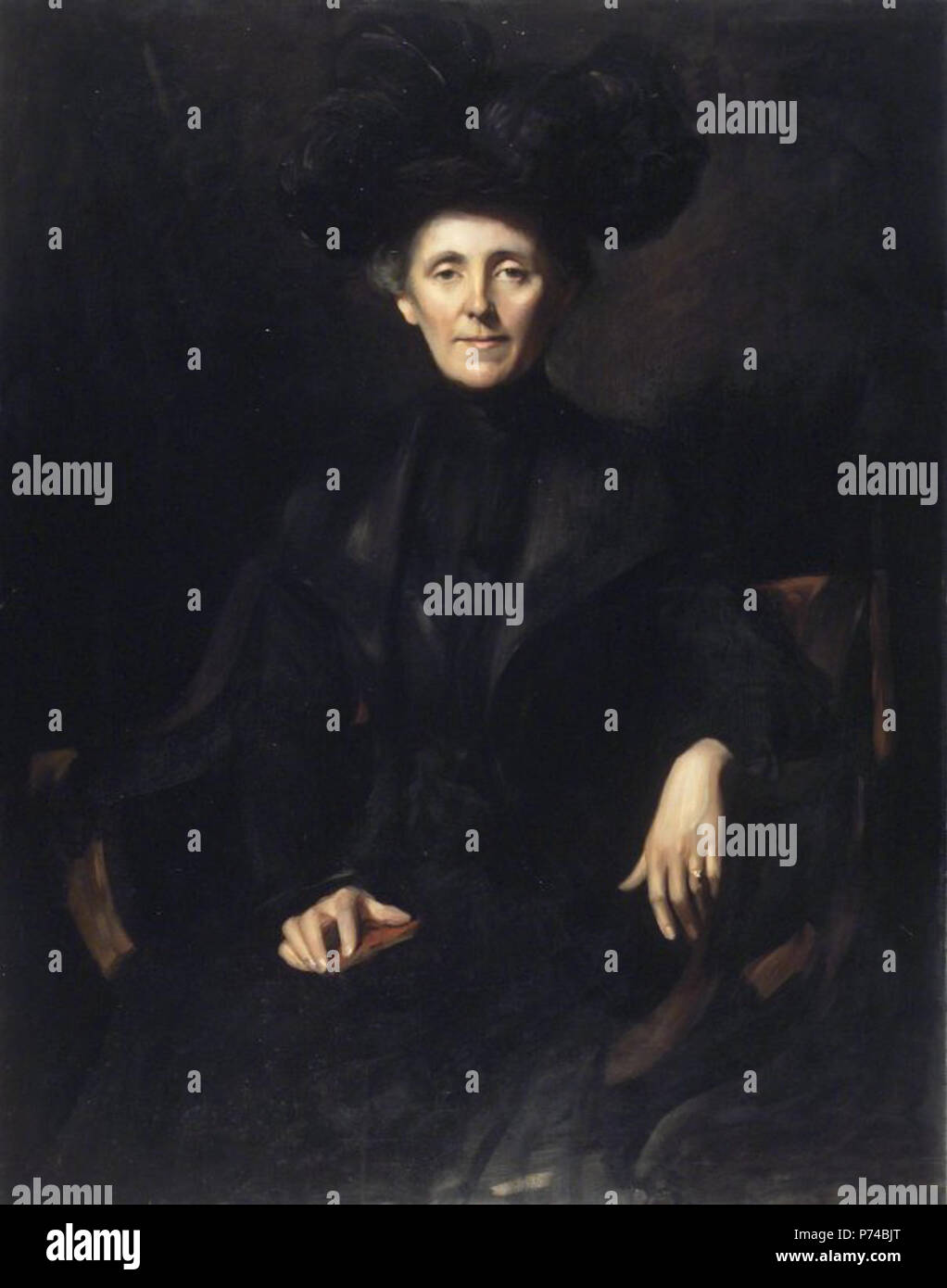 . Lady in Black circa 1901 3 Brooklyn Museum - Lady in Black - Emil ...